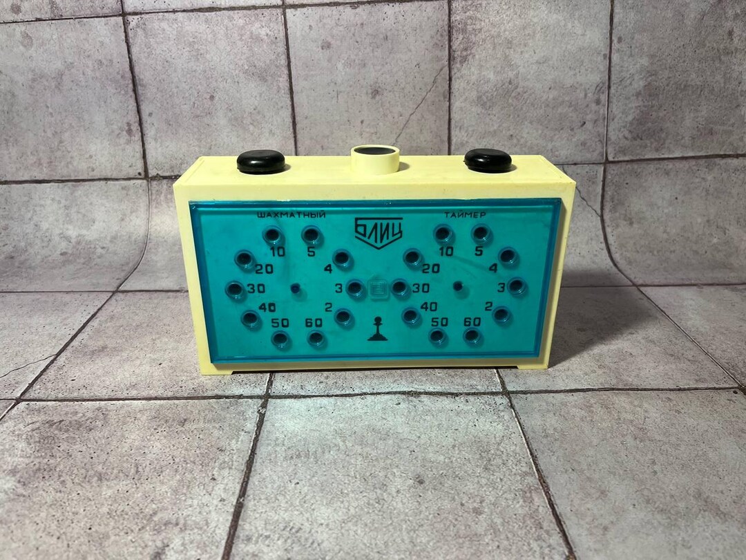 Vintage Soviet Electronic Chess Timer 90s Vintage in Good Working ...