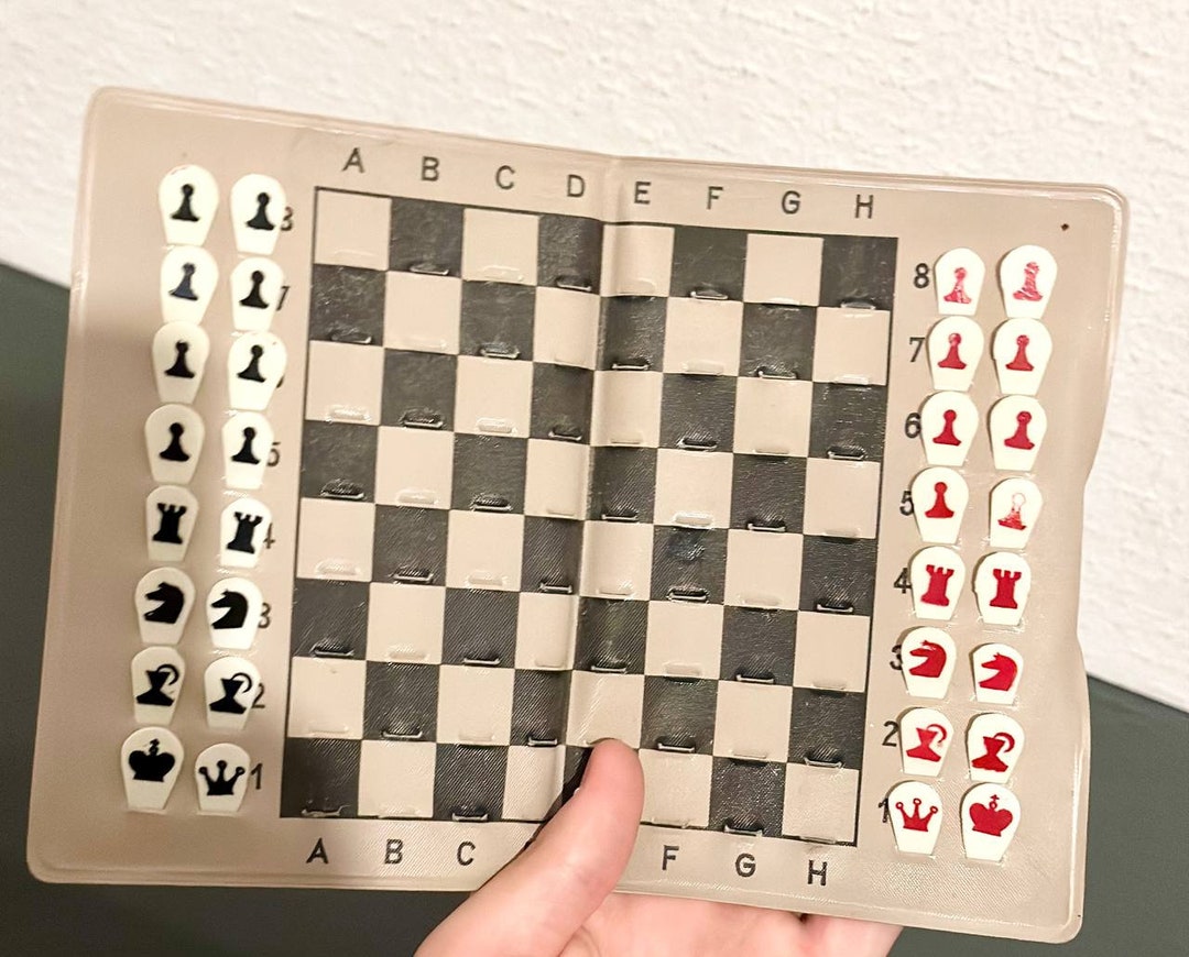 Pocket Chess From the 14th Chess Olympiad Leipzig in 1960. Very Good ...