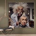 Albert Einstein as a Hair Stylist - Etsy