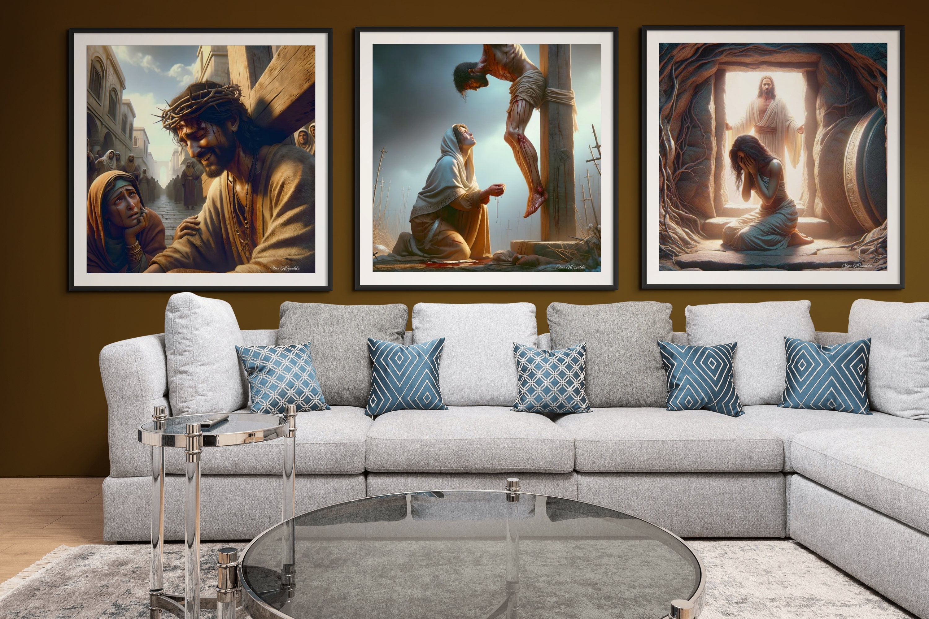 Mary at the Foot of the Cross - Etsy