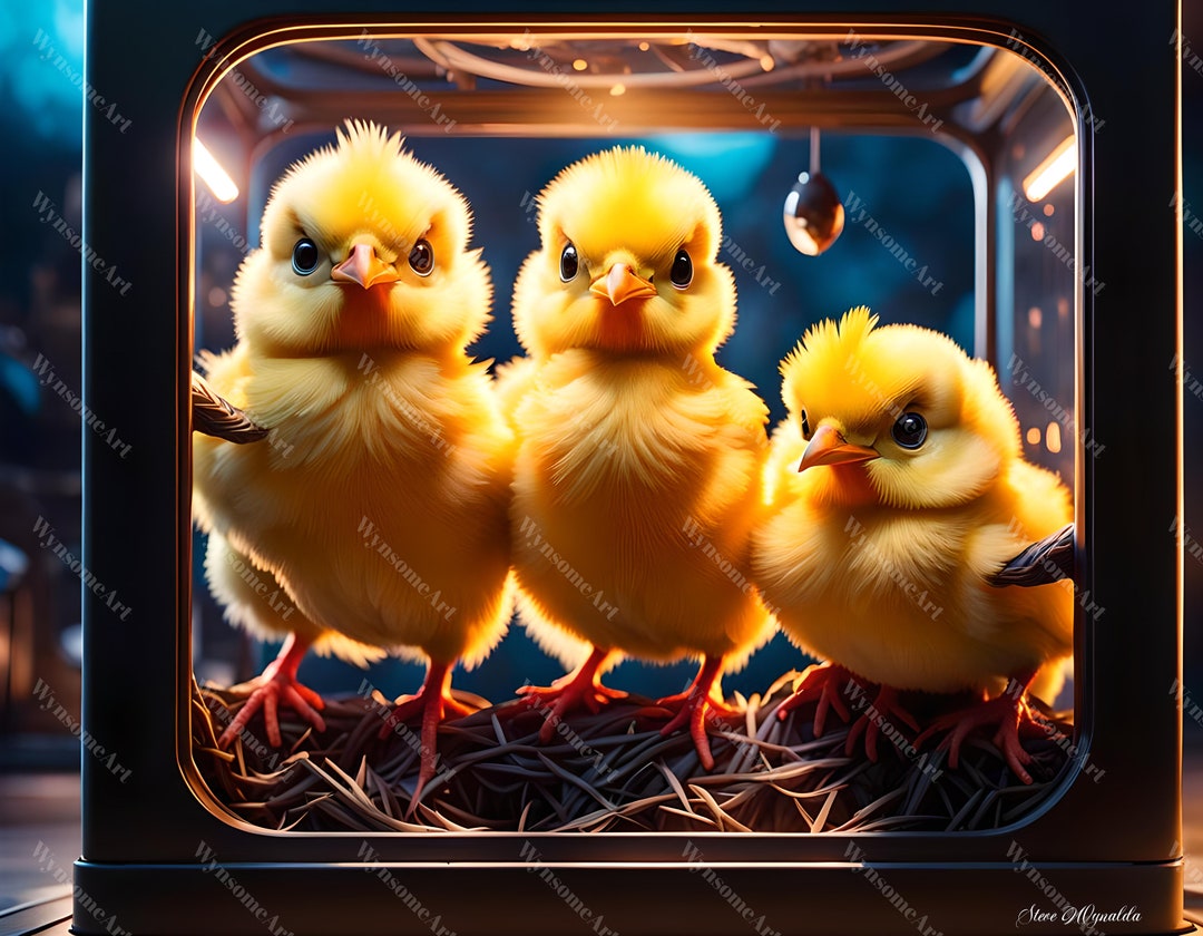 Angry Chicks - Etsy
