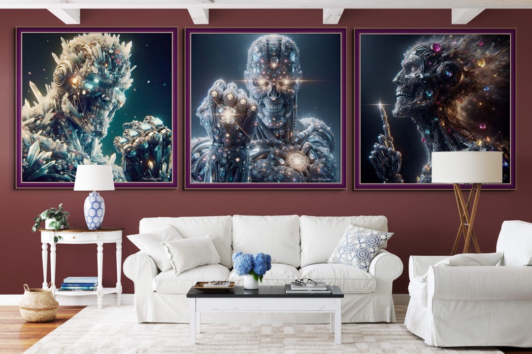 Crystal Cyborg - Etsy