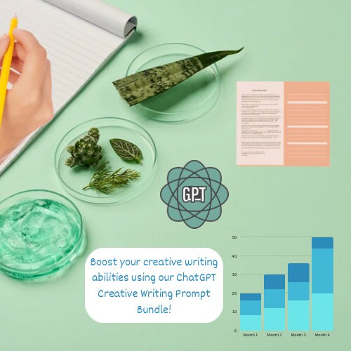 600 Chatgpt Prompts for Creative Writing - Etsy