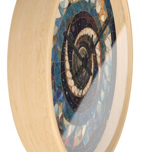 Cosmic Fibonacci Sequence Wall Clock, Vintage Style Wall Art ...