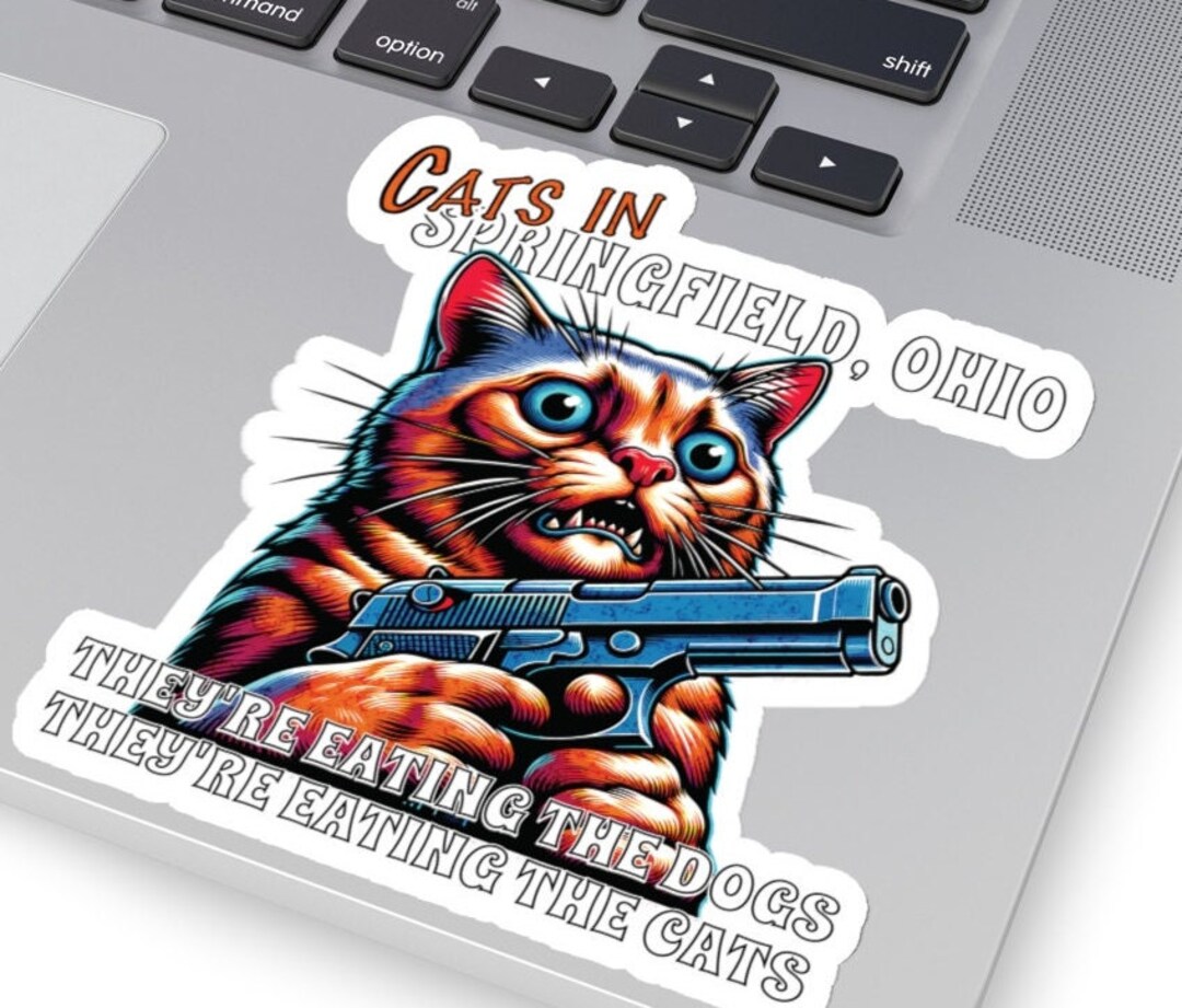 Theyre Eating the Dogs Sticker Theyre Eating the Cats Sticker With Cats ...