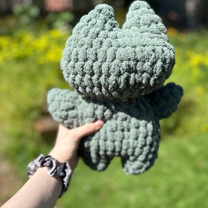 JUMBO Crochet Froggy Plushie - Etsy