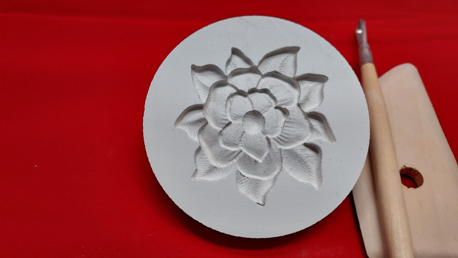 Sprig Mold, Pottery Sprig Mold, Clay Sprig Mold, Pottery Press Mold ...