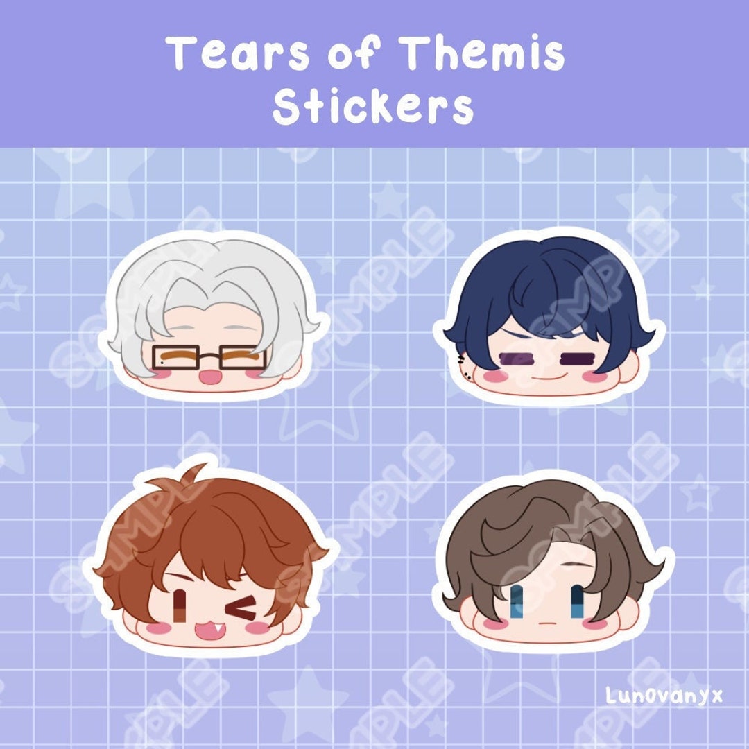 Tears of Themis Stickers | Artem Vyn Luke Marius - Etsy