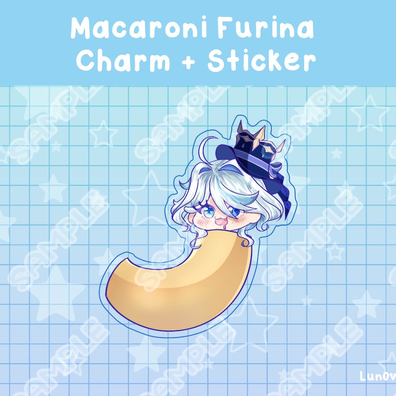 Genshin Furina Stickers - Etsy