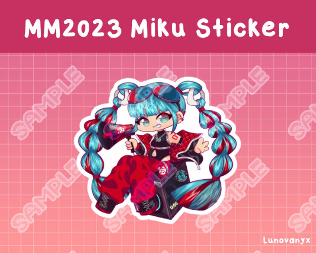 Hatsune Miku Magical Mirai 2023 Sticker - Etsy