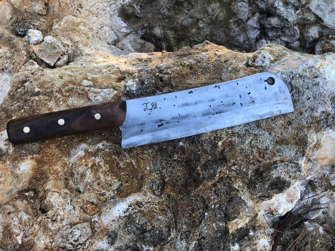 8+ Inch Hand Forged Cleaver *heavy Duty* FULL TANG - Etsy