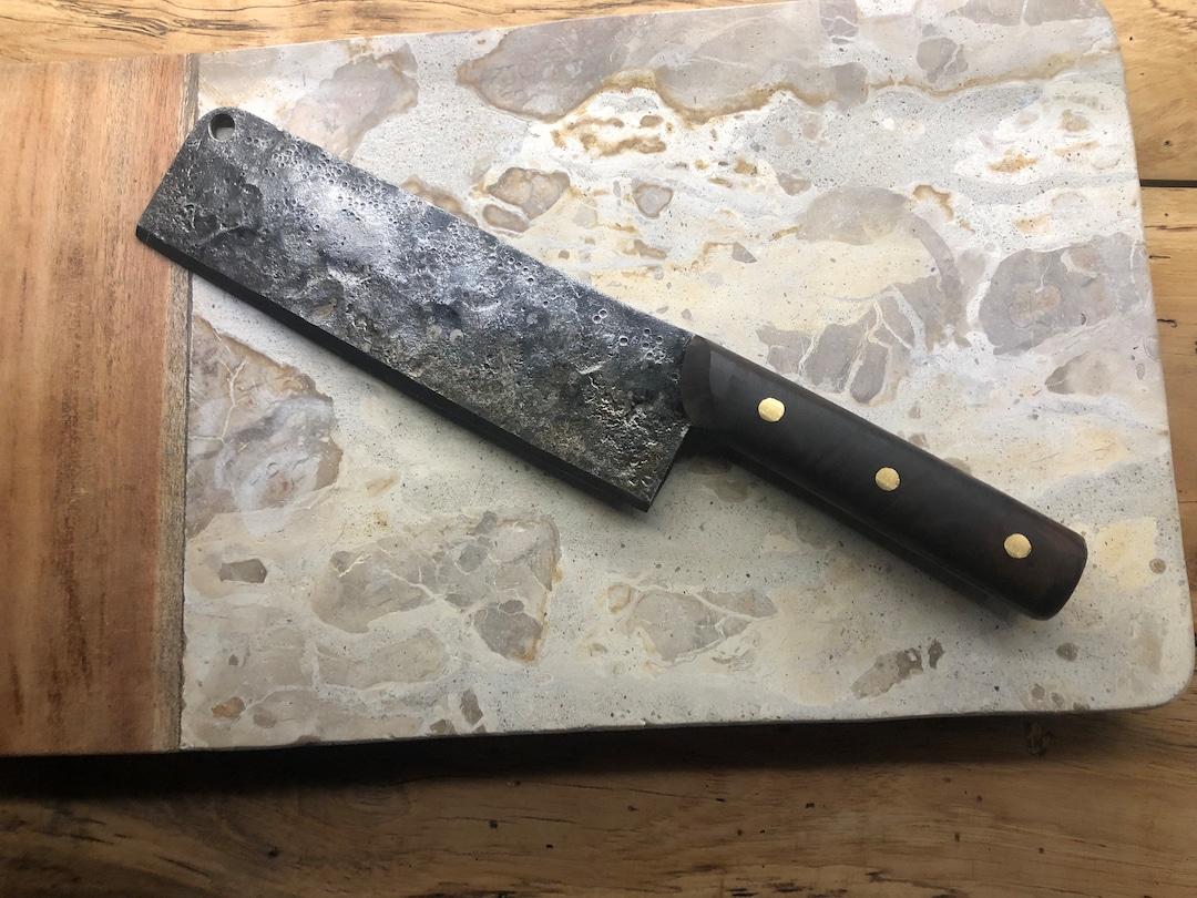 Hand Forged Cleaver/chopper, Heavy Duty - Etsy
