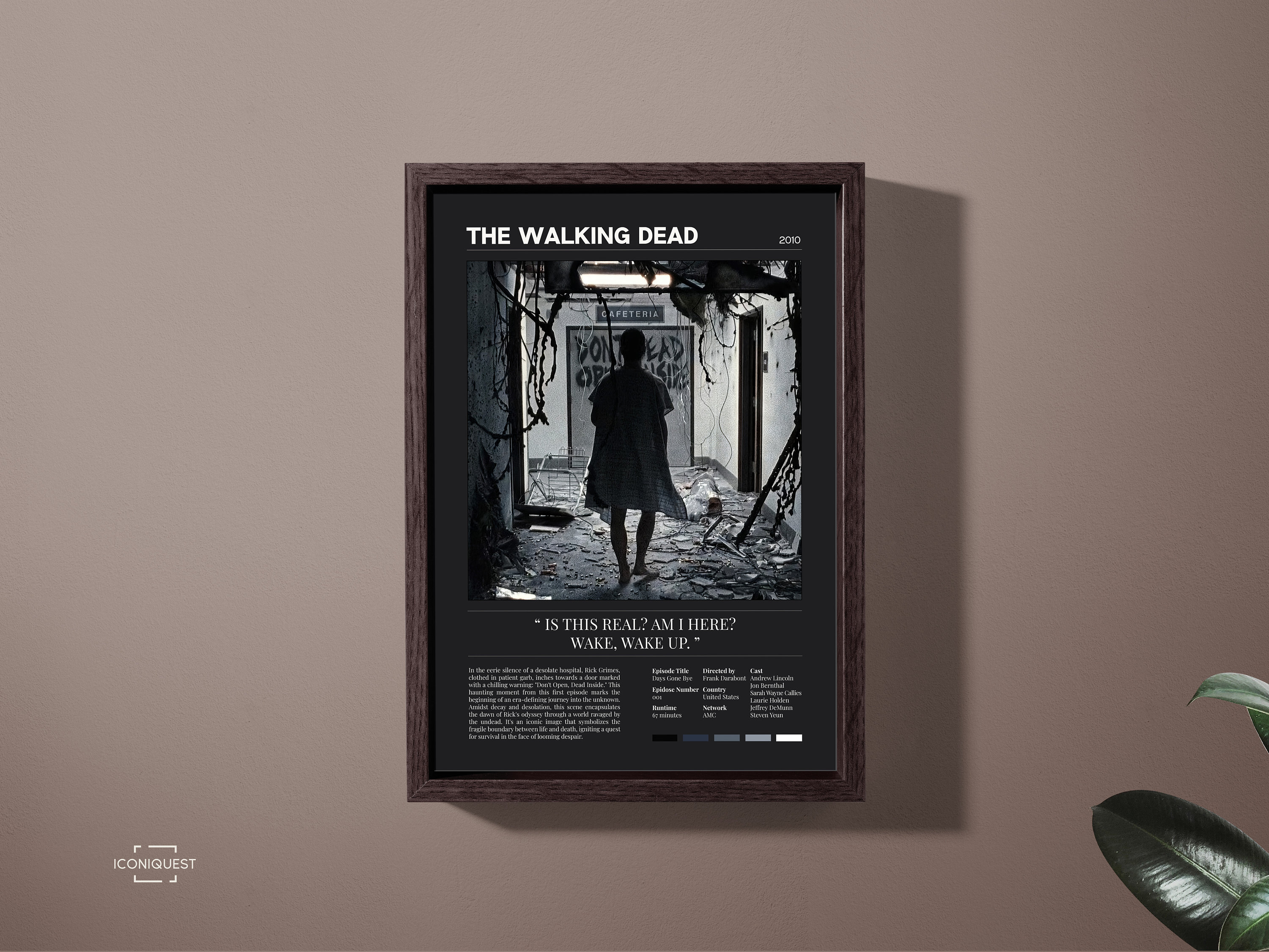 The Walking Dead TV Show Poster Days Gone Bye Rick Grimes Andrew ...