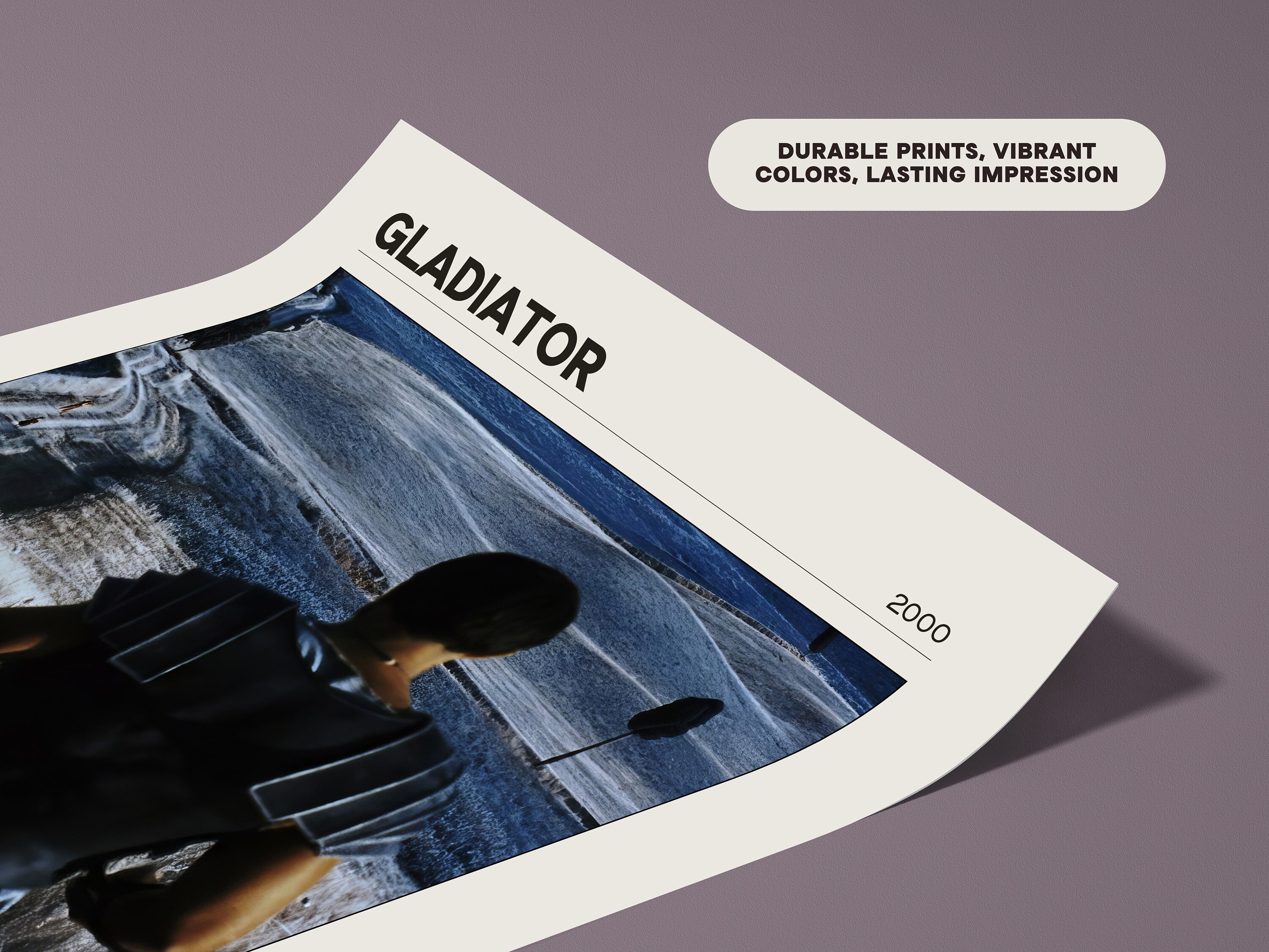 Gladiator Movie Poster | Maximus Farm Scene | Wall Decor | Vintage ...