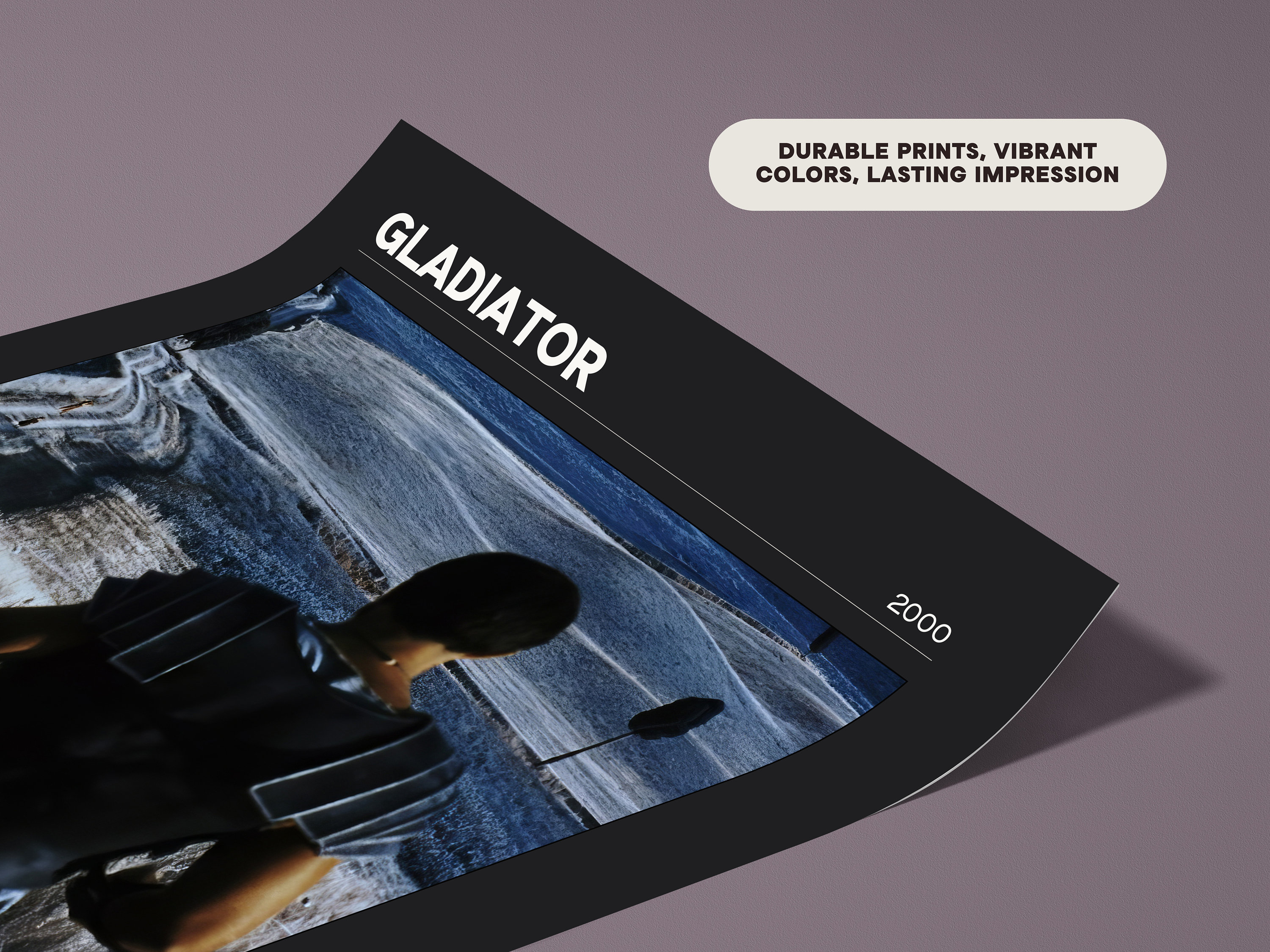 Gladiator Movie Poster | Maximus Farm Scene | Wall Decor | Vintage ...