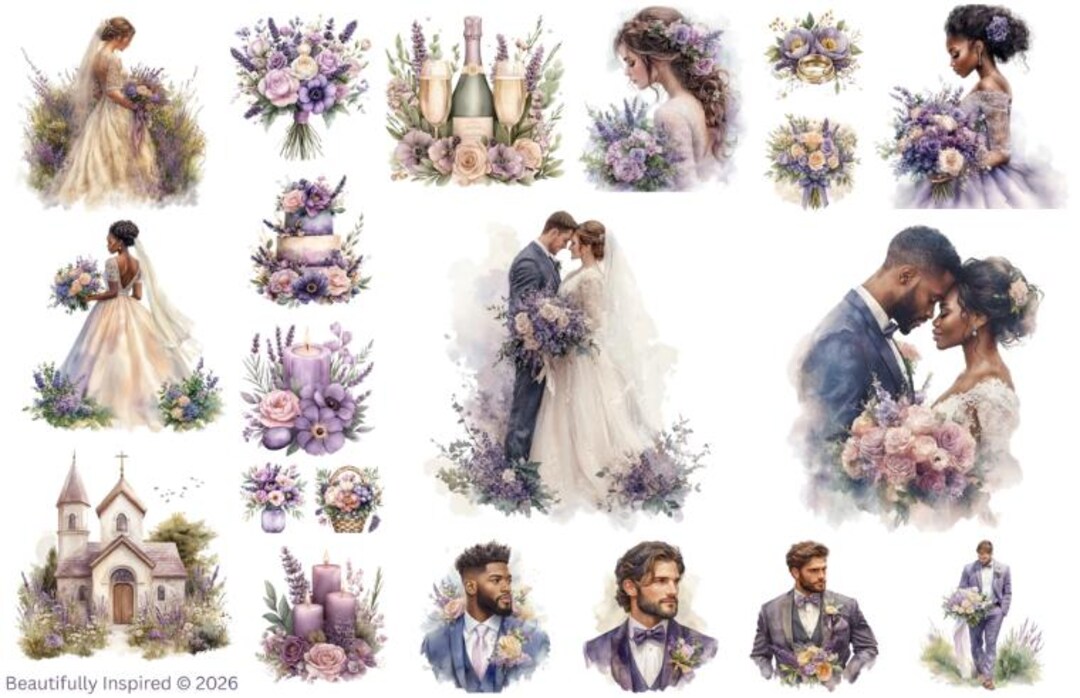 Wedding 2026 Washi Tape Resin Casting Eco Crete Stickers Colors Purple ...