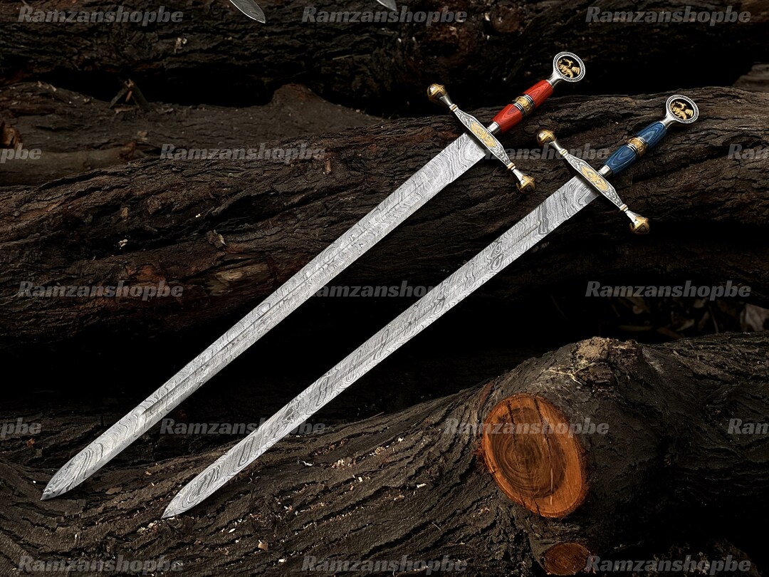 Handmade Saint George Ascalon Swords, Viking Swords, Battle Ready Swords, Handmade Swords ...