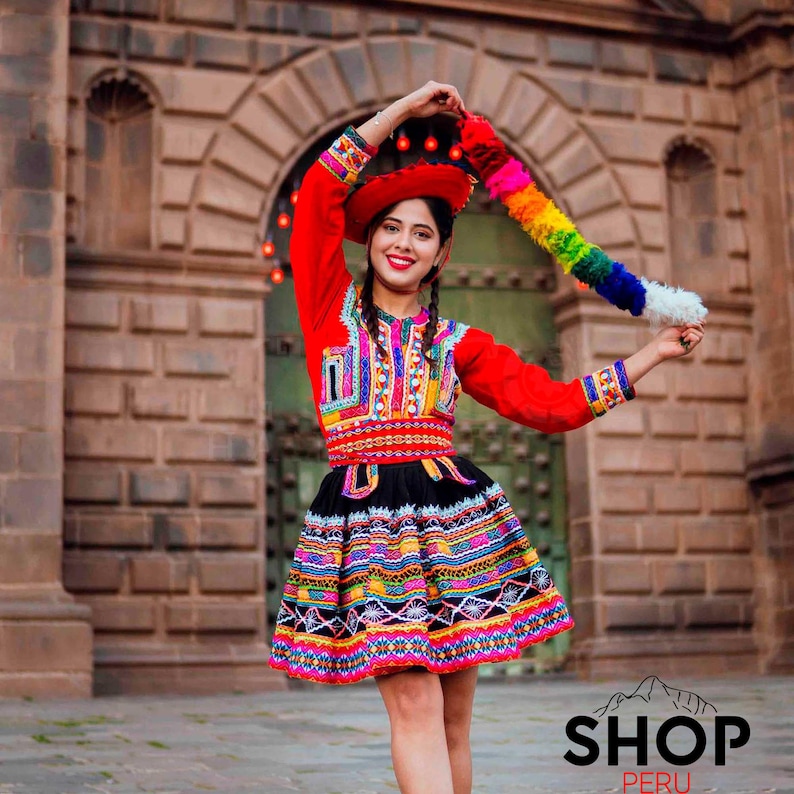 Typical Costume of Peru. Typical Peruvian Costume From Cuzco. Typical ...