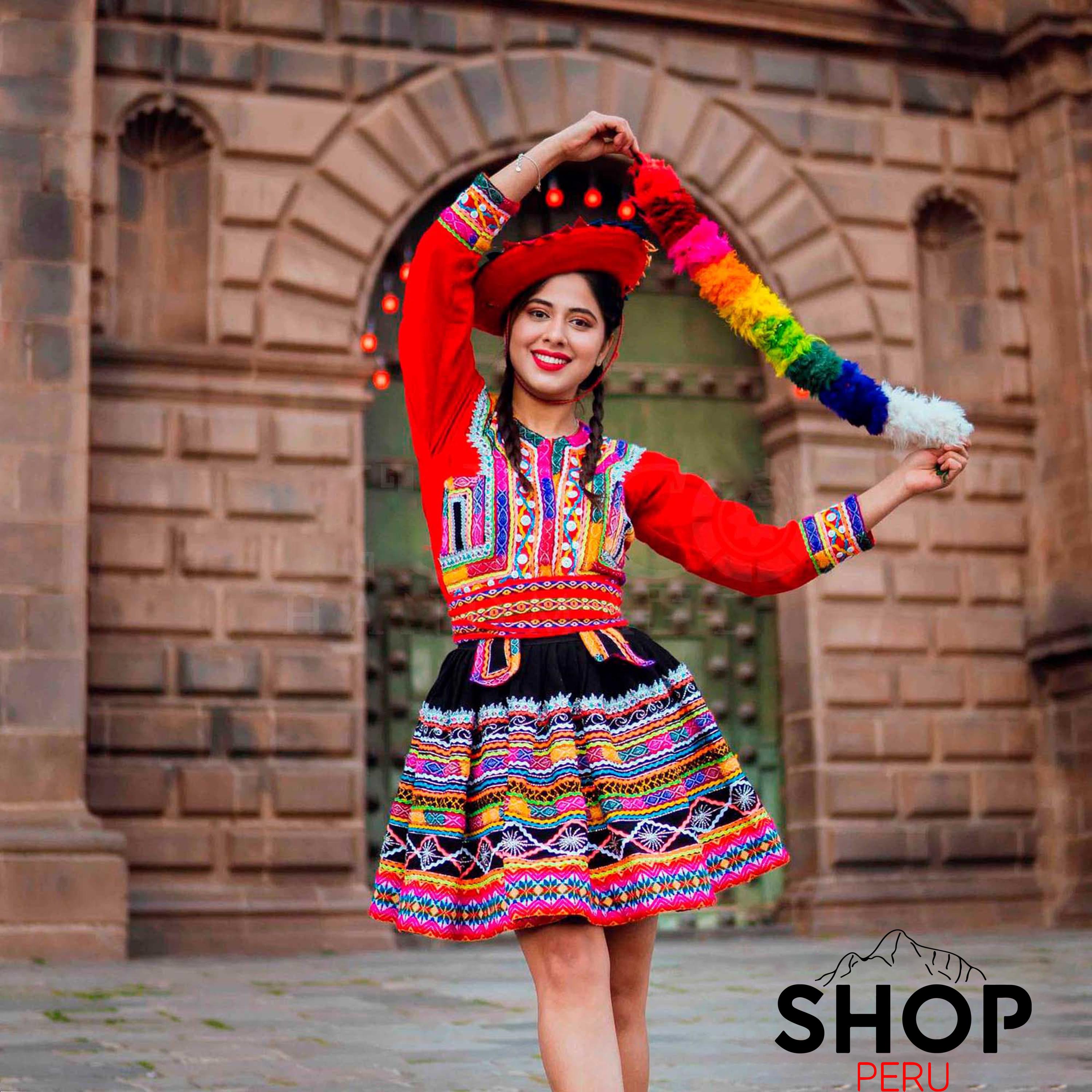 Typical Costume of Peru. Typical Peruvian Costume From Cuzco. Typical ...