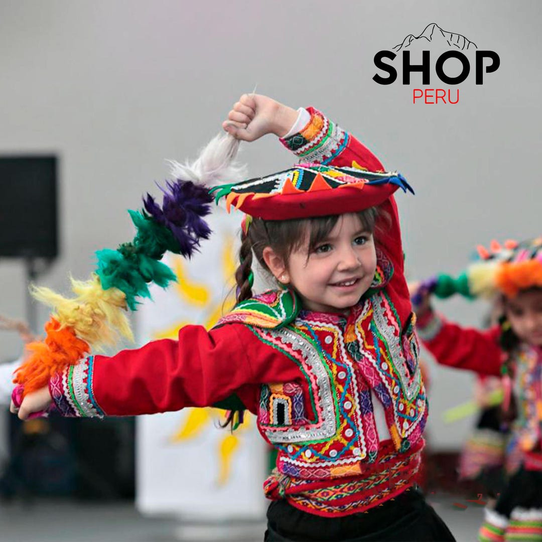 Typical Costume of Peru for Girls, Peruvian Costume, Dance Costume for ...