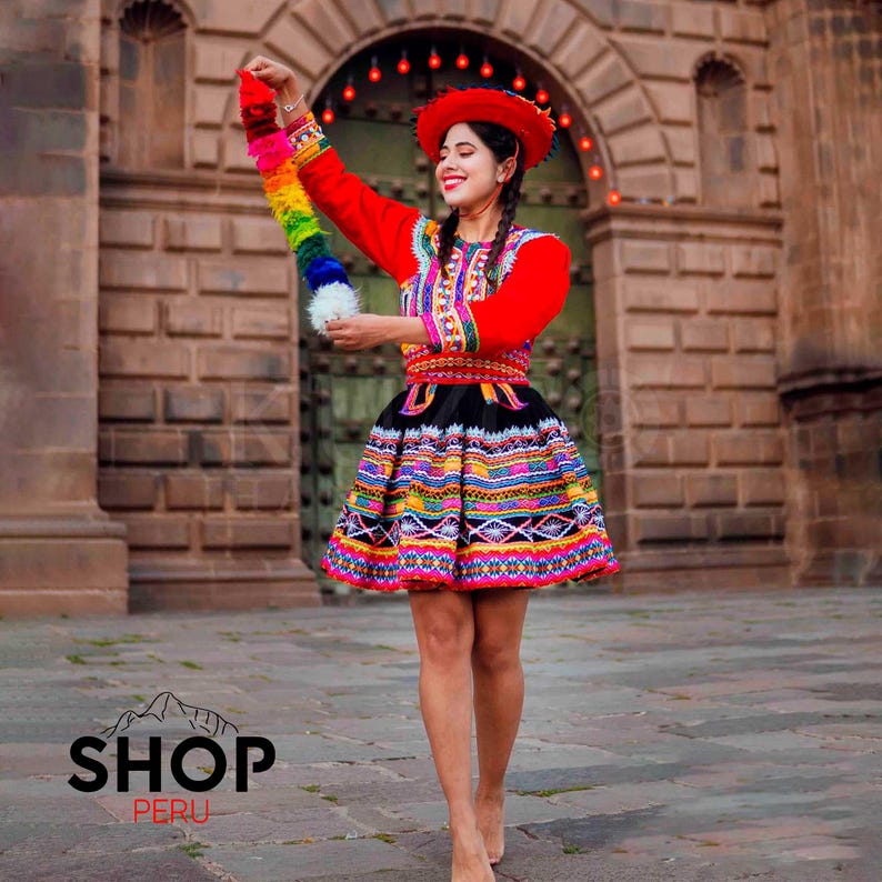Typical Costume of Peru. Typical Peruvian Costume From Cuzco. Typical ...