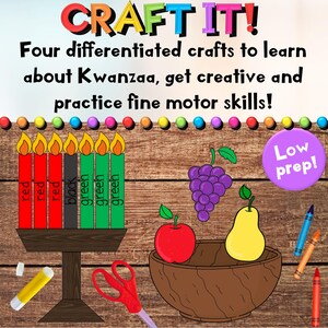 Kwanzaa Activities - Crafts, Worksheets, Emergent Readers, & Coloring ...