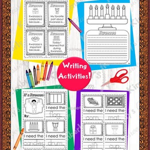 Kwanzaa Activities - Crafts, Worksheets, Emergent Readers, & Coloring ...