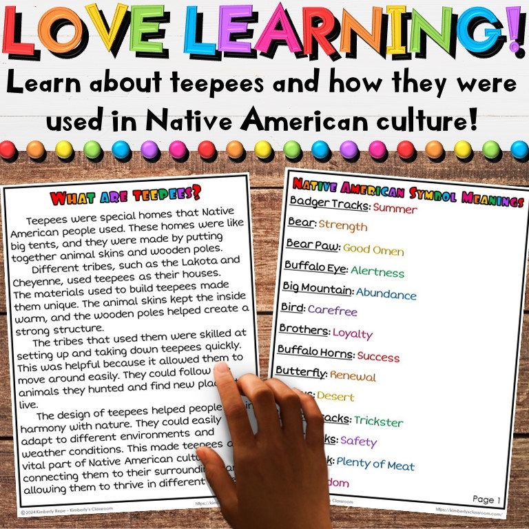 Native American 3D Writing Craft Activities | Teepee (tipi, Tepee) Art ...