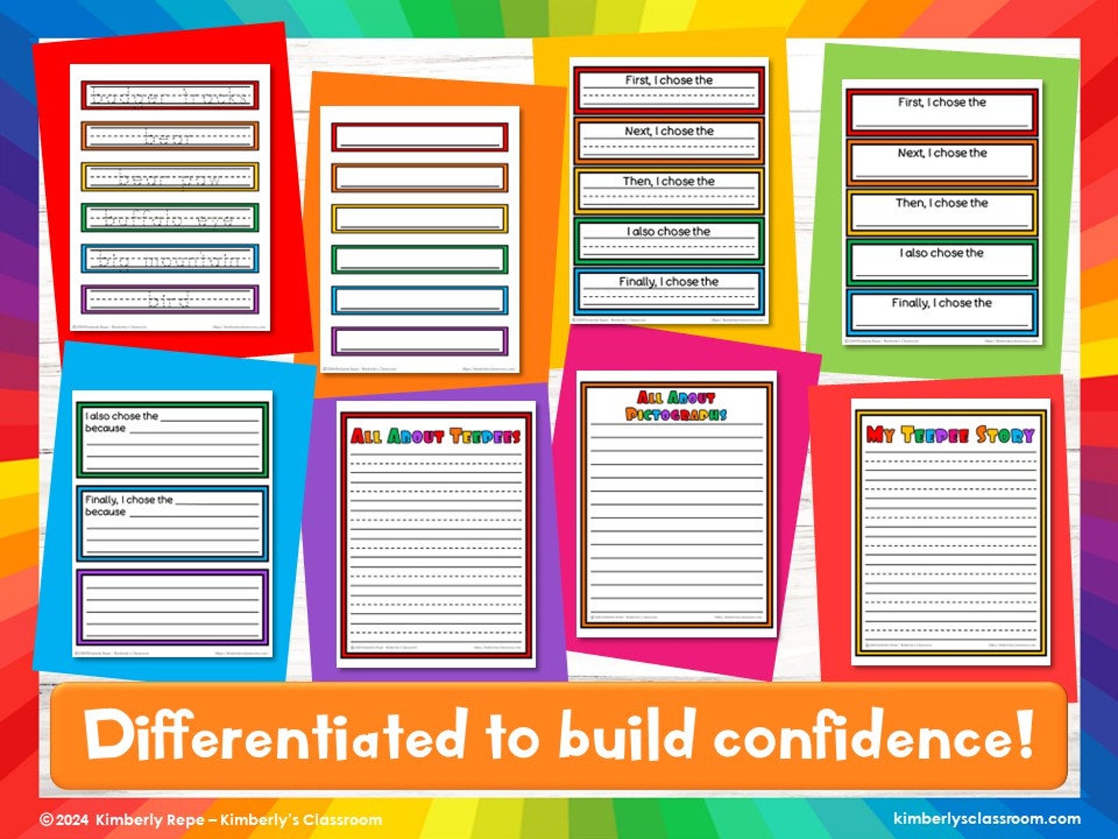 Native American 3D Writing Craft Activities | Teepee (tipi, Tepee) Art ...