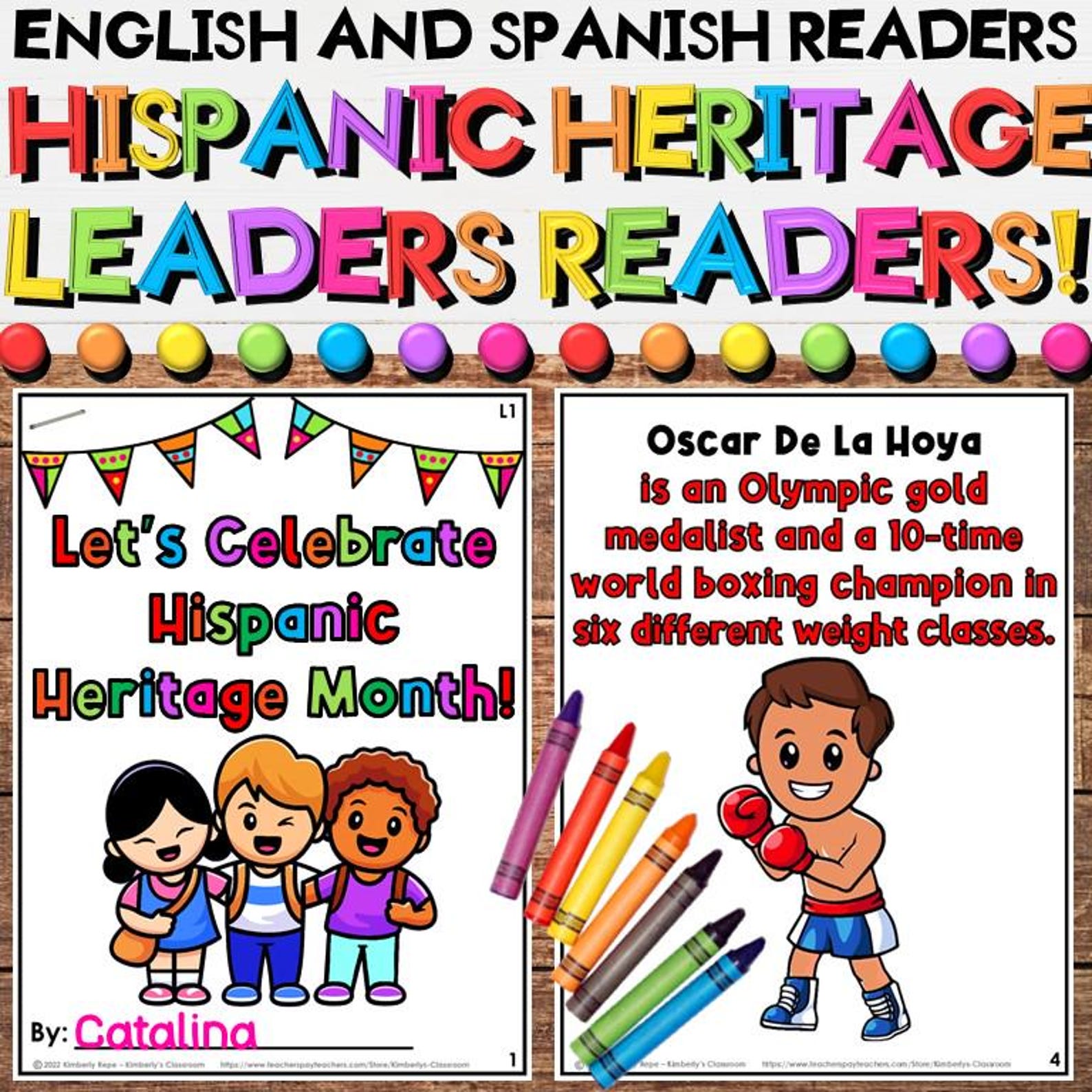 Hispanic Heritage Month Historical Figures Reading and Coloring Page ...
