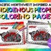 Pacific Northwest Indigenous People Animal Coloring Pages or Posters ...