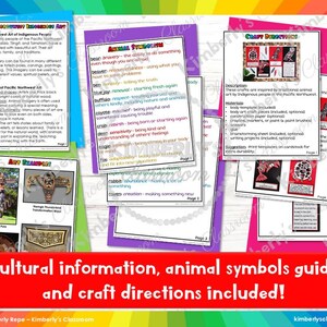 Indigenous Animal Crafts & Writing Activities | Native American Art ...