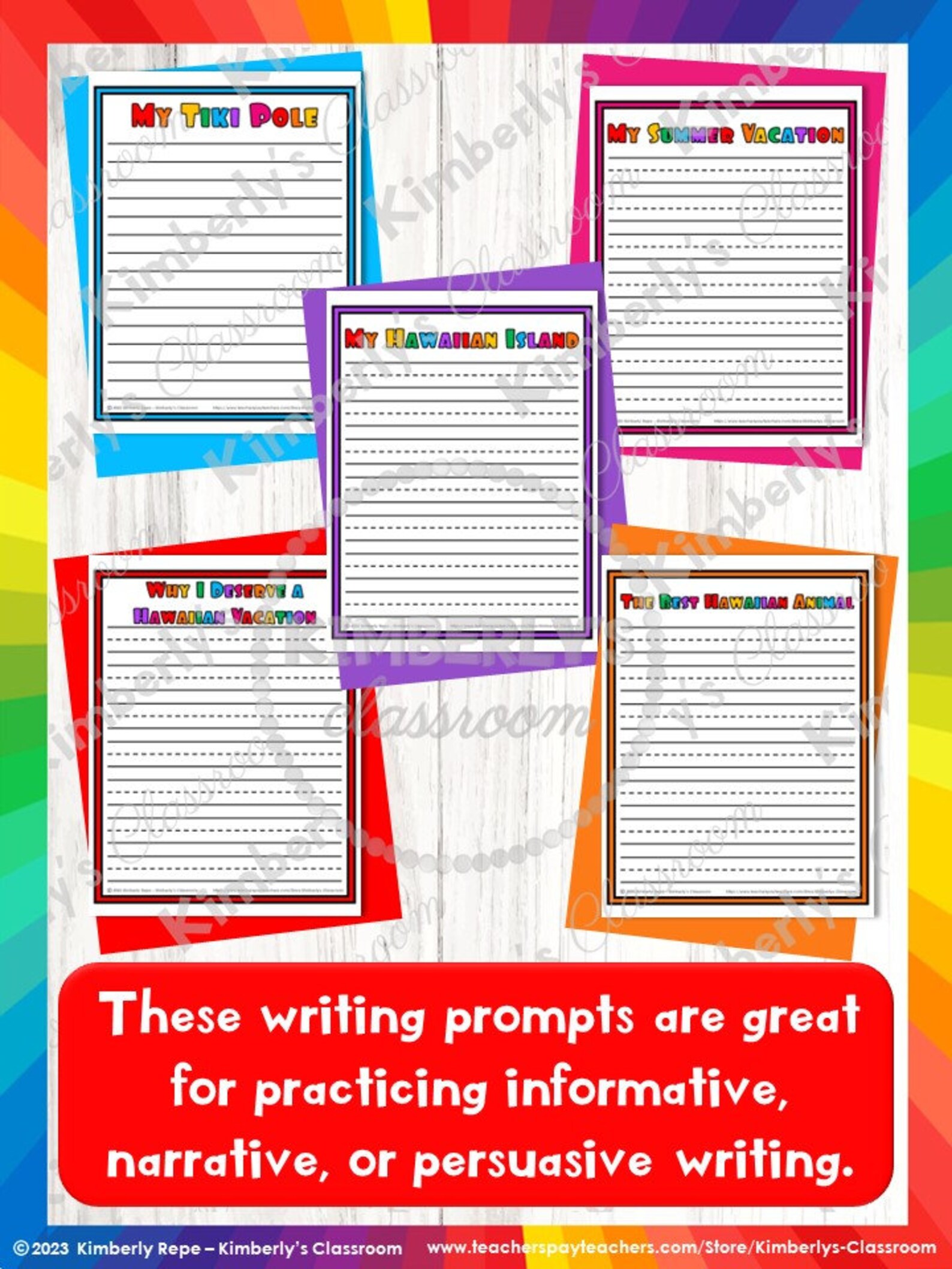 Hawaiian Tiki Pole Writing Crafts for Asian American & Pacific Islander ...