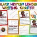 Black History Leaders Writing Crafts With Prompts & Biography Sheets ...