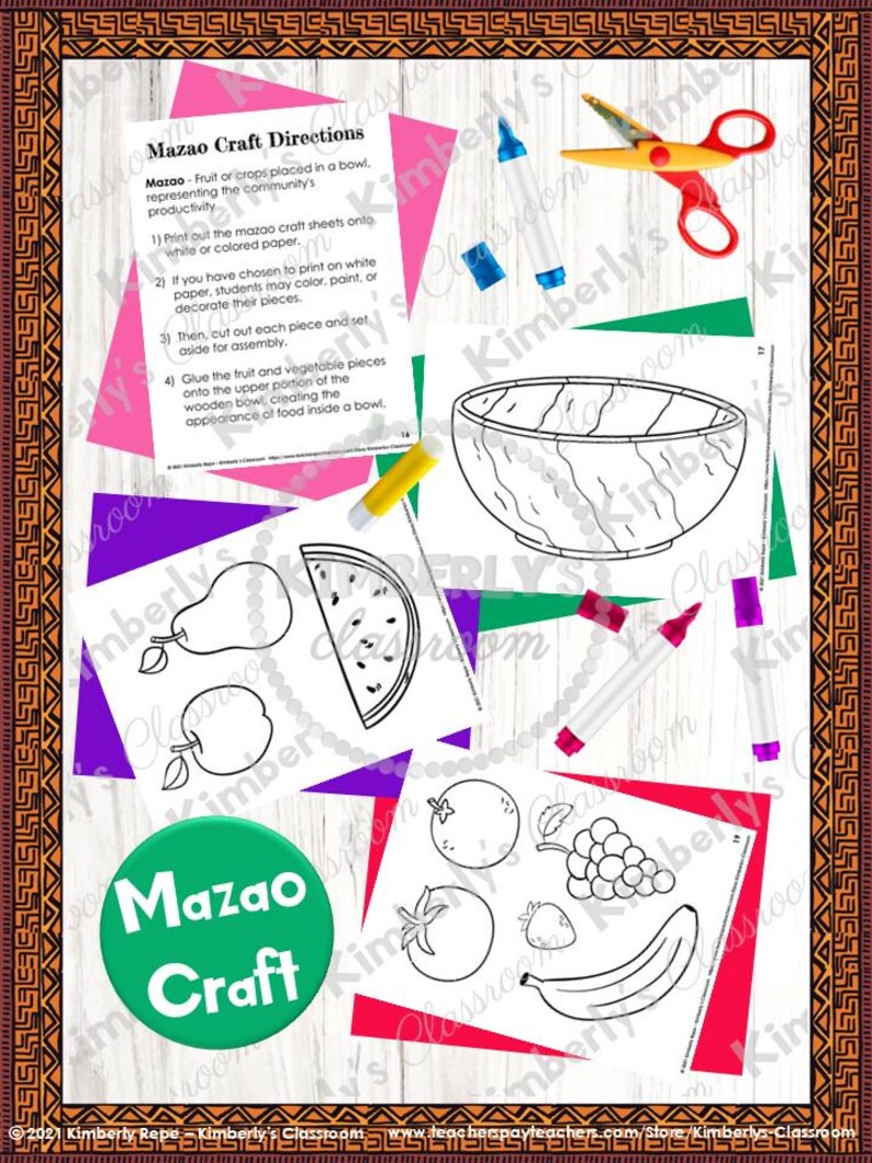 Kwanzaa Activities - Crafts, Worksheets, Emergent Readers, & Coloring ...