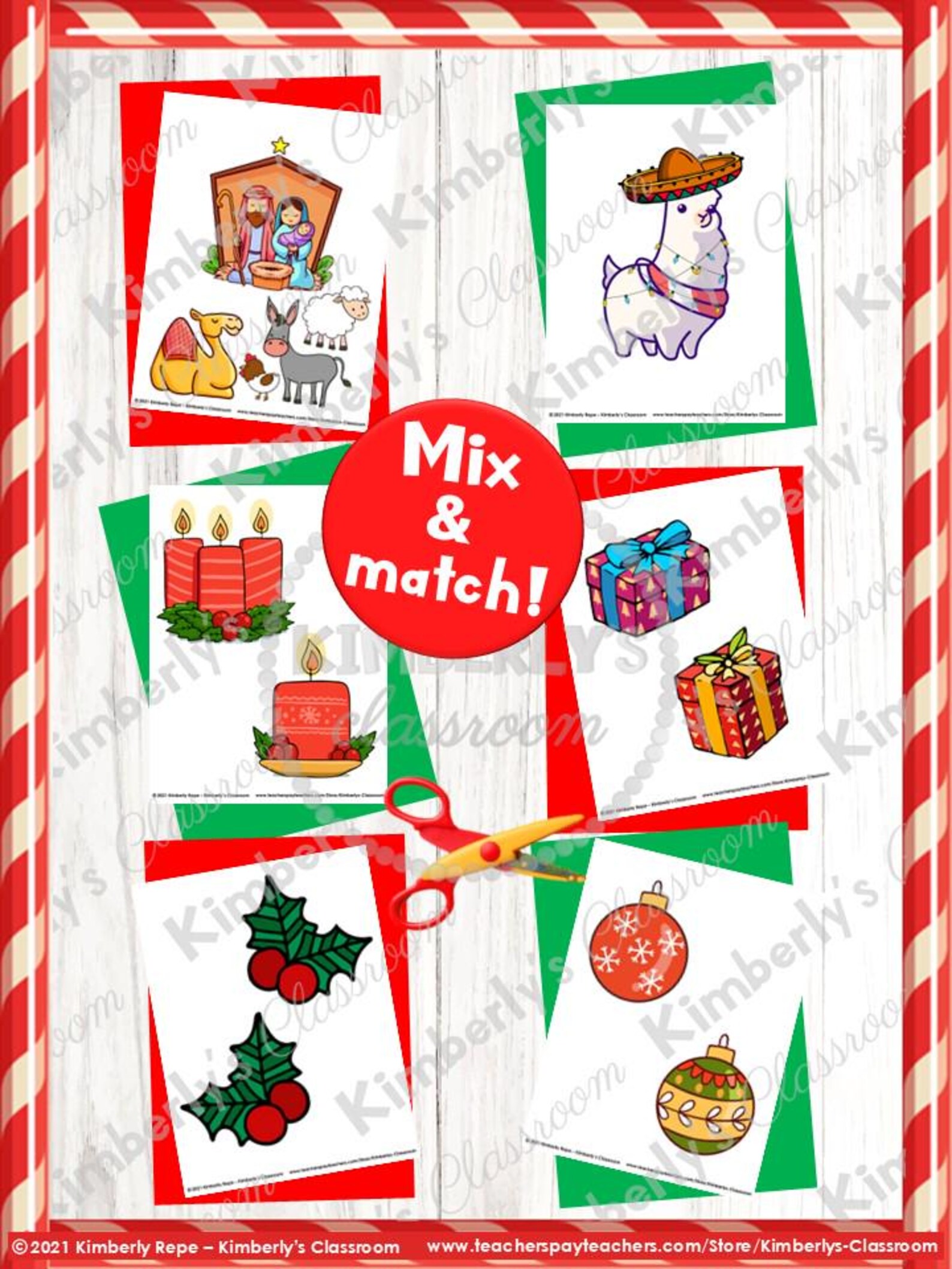 Feliz Navidad Bulletin Board & Door Decorations for Classrooms (with ...