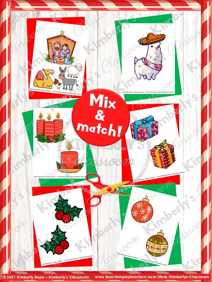 Feliz Navidad Bulletin Board & Door Decorations for Classrooms (with ...
