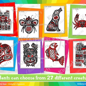 Indigenous Animal Crafts & Writing Activities | Native American Art ...