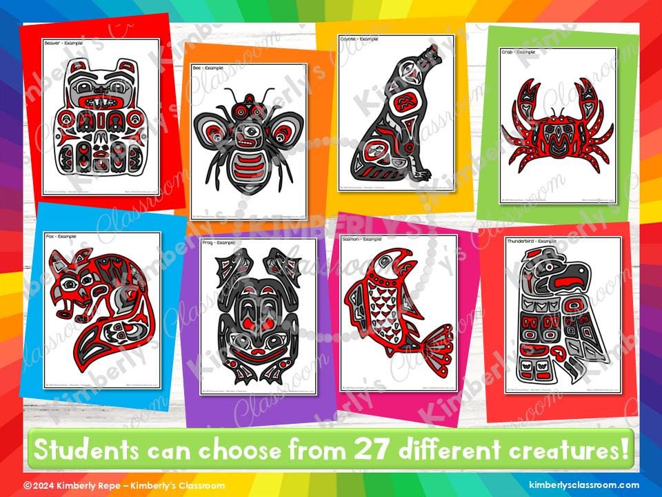 Indigenous Animal Crafts & Writing Activities | Native American Art ...