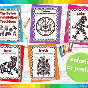 The Seven Grandfather Teachings Activities - Native American ...