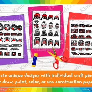 Indigenous Animal Crafts & Writing Activities | Native American Art ...