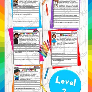 Hispanic Heritage Reading Comprehension Social Studies & Literacy ...