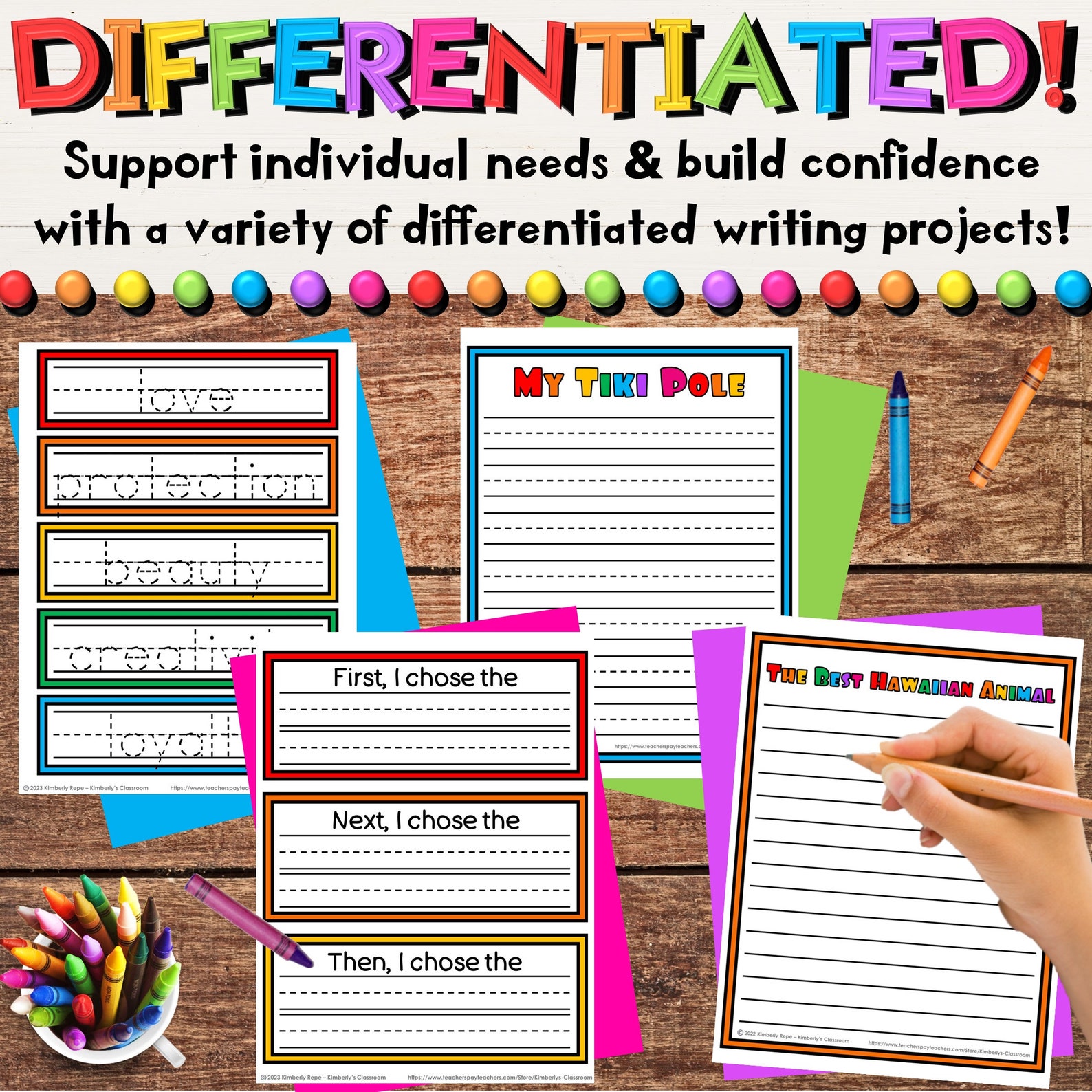 Hawaiian Tiki Pole Writing Crafts for Asian American & Pacific Islander ...