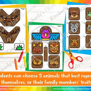 Native American Totem Pole Indigenous Writing Craft Activities ...