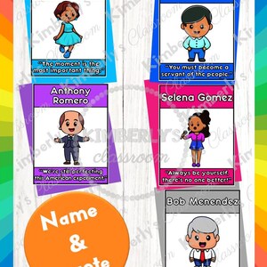 Hispanic Heritage Month Historical Figures Posters to Decorate Bulletin ...