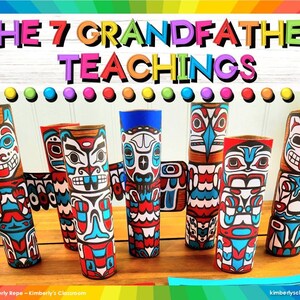 The Seven Grandfather Teachings Totem Pole Writing Crafts and ...