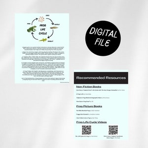 Frog Life Cycle Mini Unit Frogs Homeschool Printable Worksheet for Unit ...
