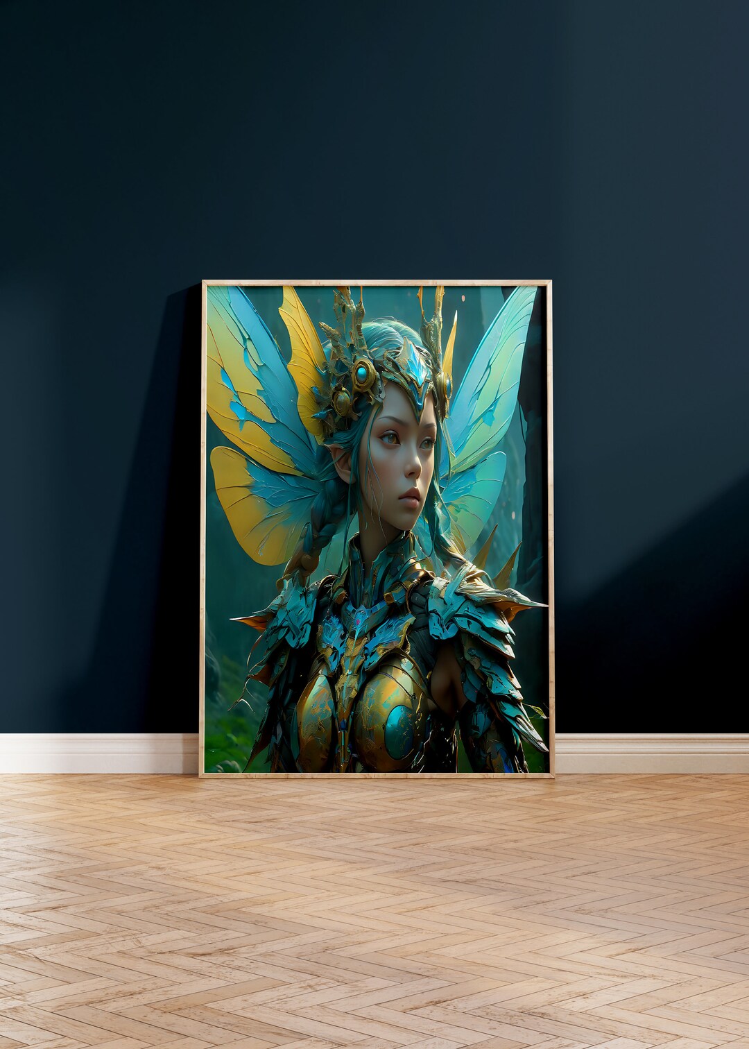 Fae Warrior Matte Vertical Posters - Etsy