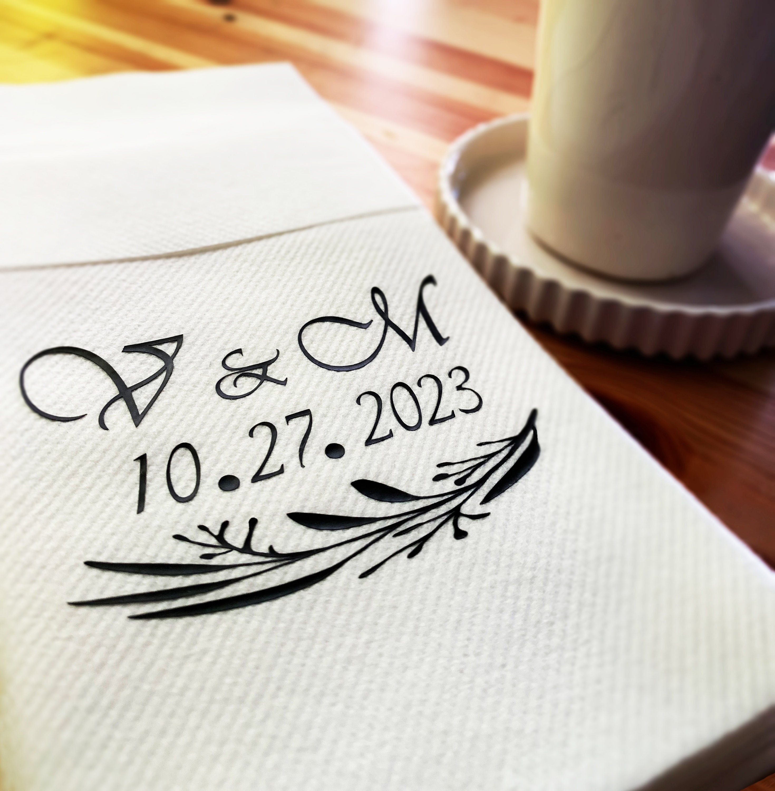 Birthday Custom Napkins, Soft Linen Like Napkins Disposable ...