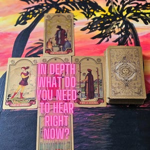 In DEPTH What Do I Need to Hear Right Now? - Etsy